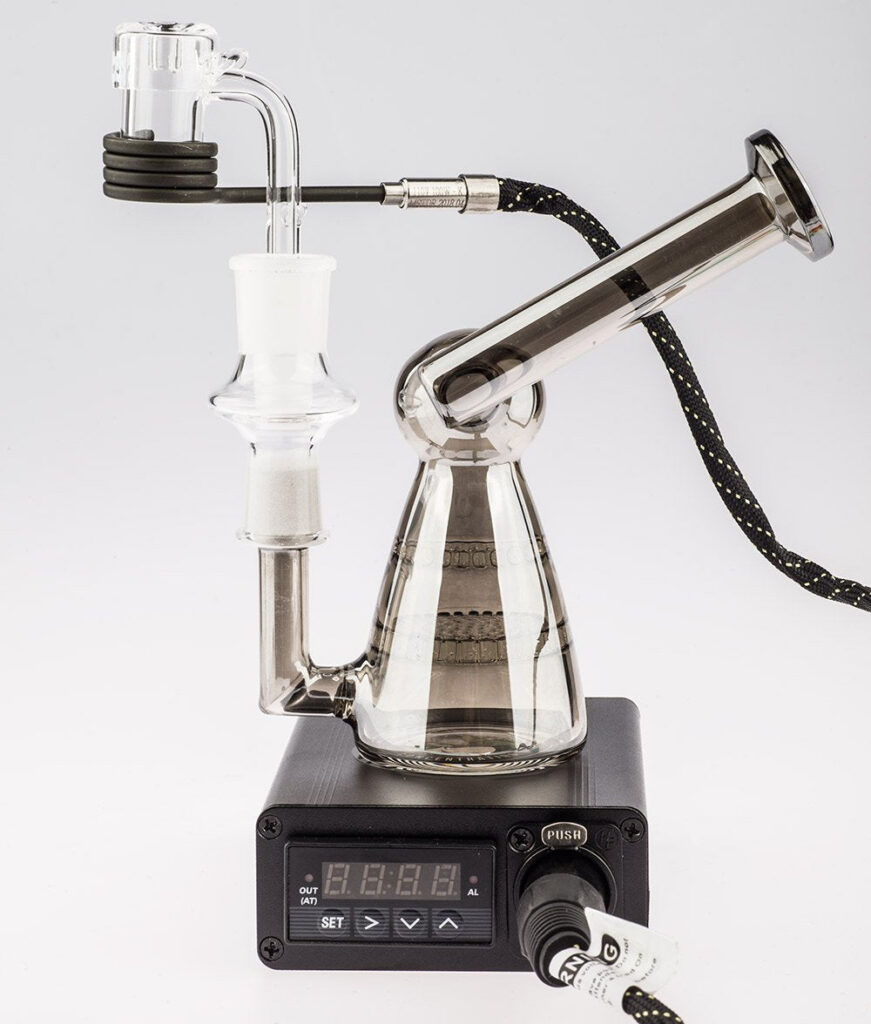 Quartz Enail W/ Salt Shaker Dab Rig Bundle - Enail Kits