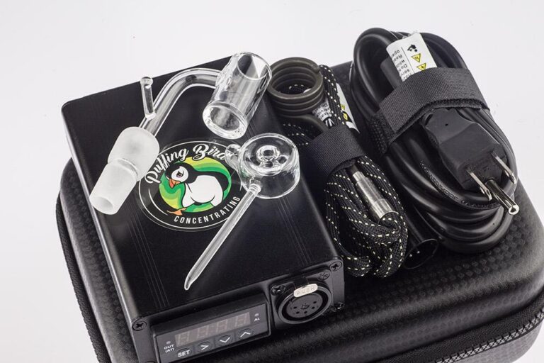 Quartz Enail W/ Paint Coated Honeycomb Dab Rig - Enail Kits